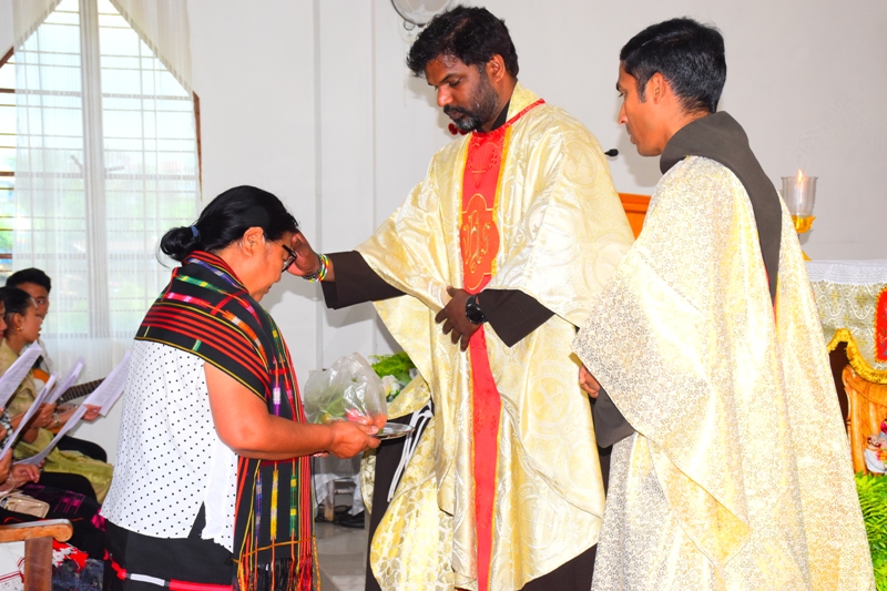 TEMPORARY PROFESSION THANKSGIVING MASS OF SR MAYA LILY AYE, UFS IN ST ...