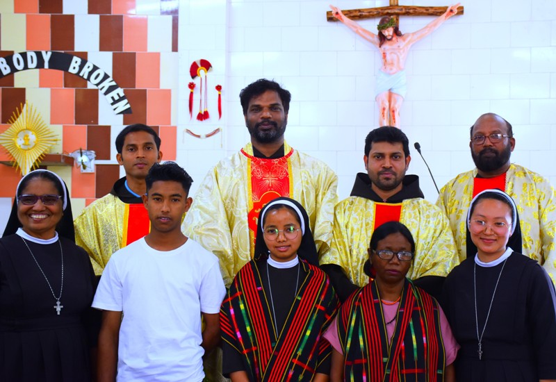 TEMPORARY PROFESSION THANKSGIVING MASS OF SR MAYA LILY AYE, UFS IN ST ...