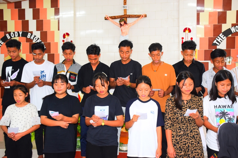 TEMPORARY PROFESSION THANKSGIVING MASS OF SR MAYA LILY AYE, UFS IN ST ...